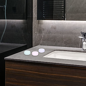 Beaupretty 30Pcs Empty Cream Jars Macaron Shaped Cream Box Lip Eye Masks Dispensing Cases 10ml Small Cosmetic Containers with Leakproof Lids for Lotion Balm Ointmen Random