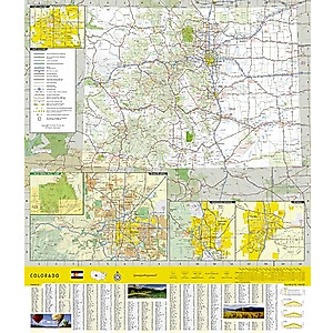 Colorado Map (National Geographic Guide Map)