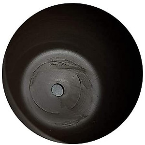 BUNCC Purple Sand Classical Succulent Plant Pot Bonsai Pots Garden Plant Flowerpot Round Ceramic Chinese Style Plant Pot Home Decor