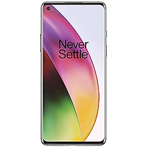 OnePlus 8 5G (128GB, 8GB) 6.55" 90Hz AMOLED, Snapdragon 865 5G, 48MP 4K Camera, Global 4G LTE (T-Mobile Unlocked for AT&T, Metro, Verizon) w/Fast Car Charger Bundle IN2017 (Interstellar Glow)