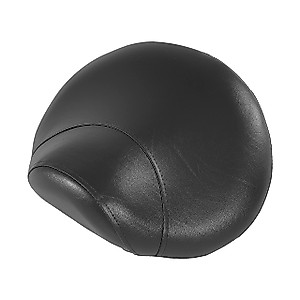 Coczeb Saddle Stool with Back Support Ergonomic Seat Hydraulic Adjustable with Footrest for Home Office Dental Tattoo Salon Shop Use