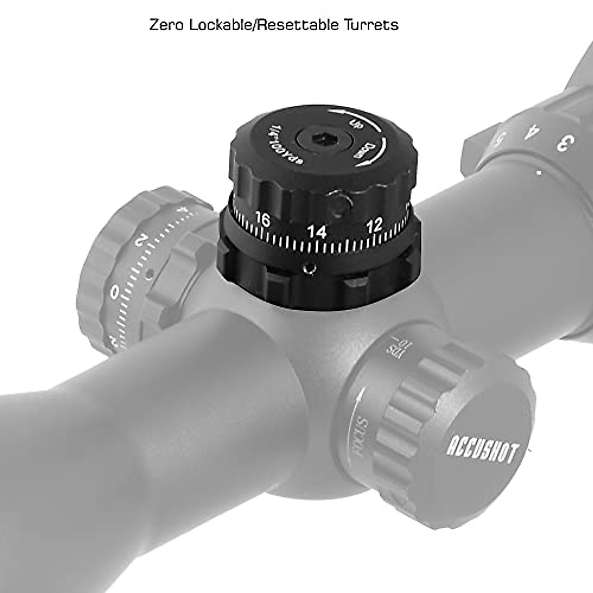 UTG 3-12X44 30mm Compact Scope, AO, 36-color Mil-dot, Rings , Black