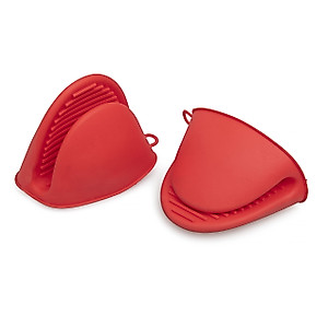 GAIKLIA Black 12" Dutch Oven Carry Bag - Padded Liner- Weather Resistant Oxford Cloth Bag - Complete with Silicone Mitt Set