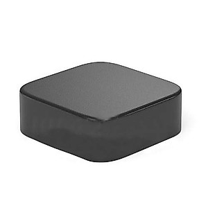 Child Proof 9ml Square Jar Glass Containers (60 Pack) - Cube Jars (All Black W/ White Interior)