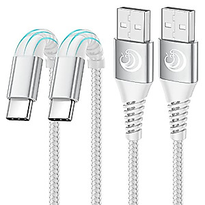 Yosou USB C Cable 10ft 2Pack, 3.1A Type C Charger Fast Charging Cable,Braided Extra Long USB A to Type C Phone Charger Cord for Samsung Galaxy A03s S22 S21 S20fe S10 S9 S8 A12 A13 A32,Note10 9 8,PS5