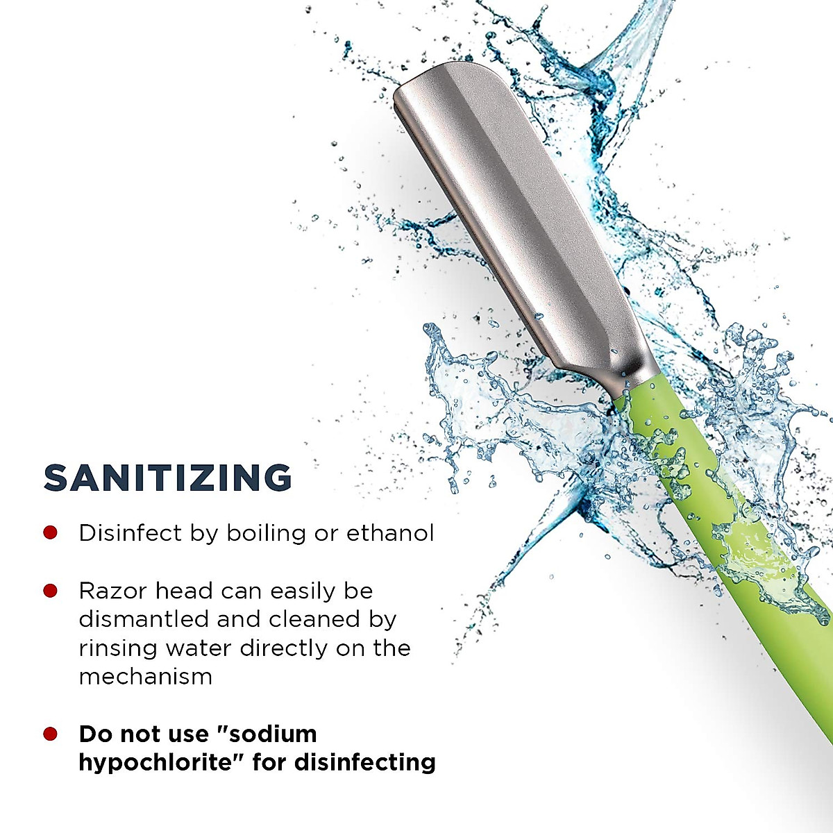 Feather Artist Club Lime SS Straight Razor