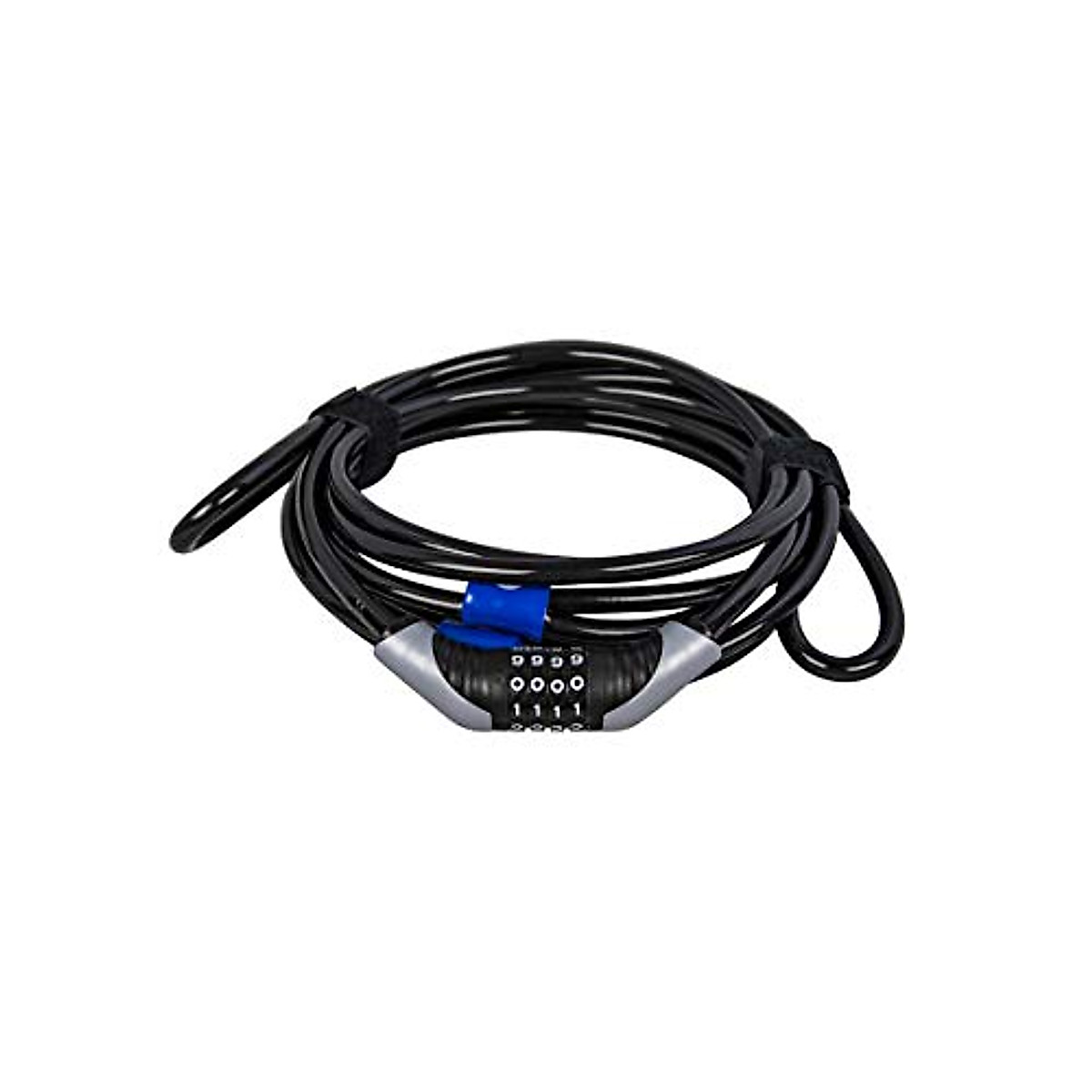 Harmony Gear Kayak Security Cable Lock | for Sit Inside Kayaks | 47 Inch | Combination Lock | Nylon Coated Cable , Black