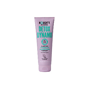 Noughty 97% Natural Detox Dynamo Clarifying Shampoo to Refresh Hair and Remove Residue, Suitable for Every Day Use with Peppermint and Sorrel Leaf, Sulphate Free Vegan Haircare 250ml