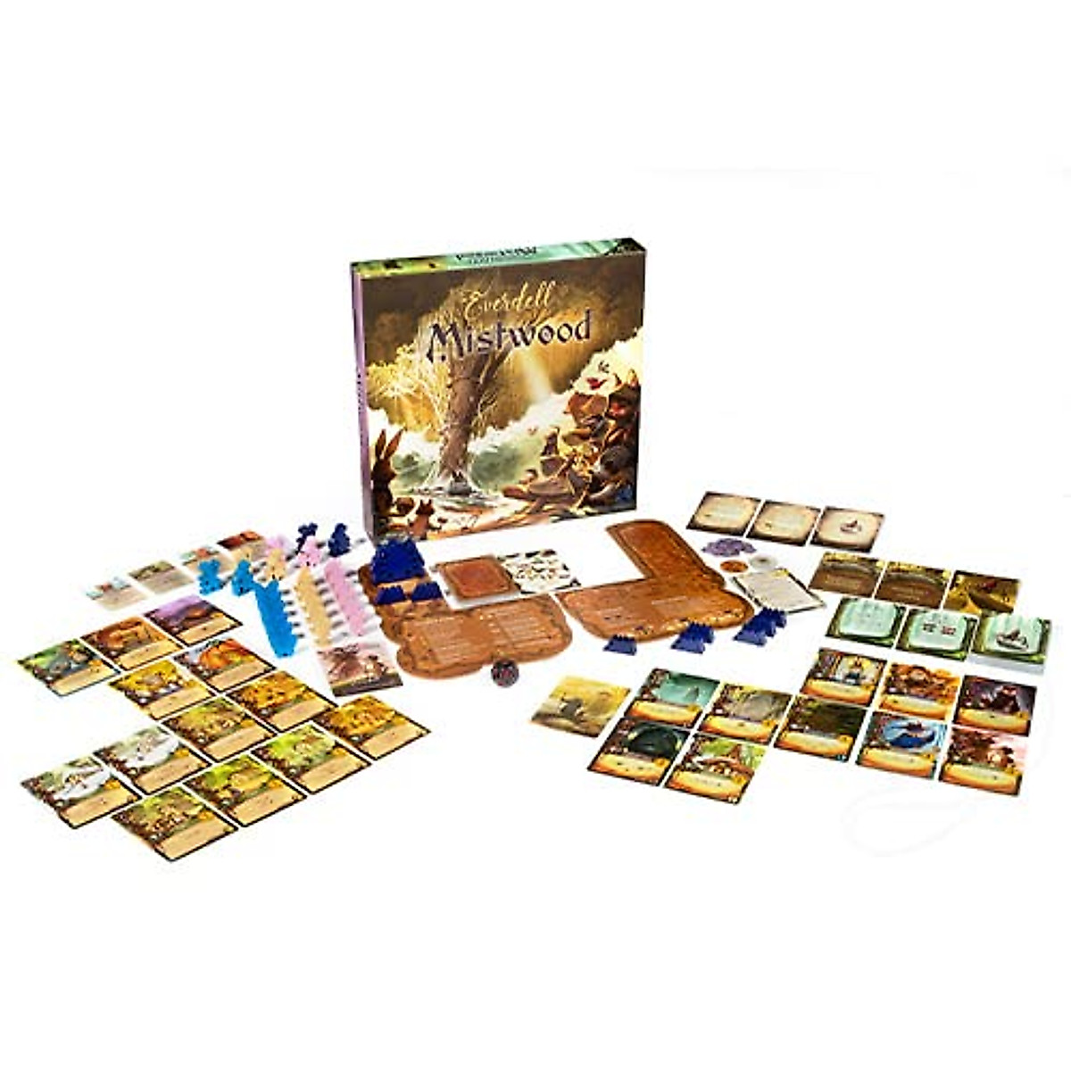 Starling Games - Everdell Mistwood - 1-4 Player Co-op Expansion for The Everdell Base Game