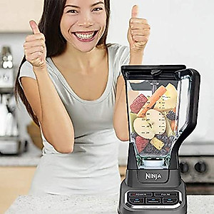 Ninja BL610 Professional Blender with Total Crushing Technology, 1000-Watts, Black (Renewed)