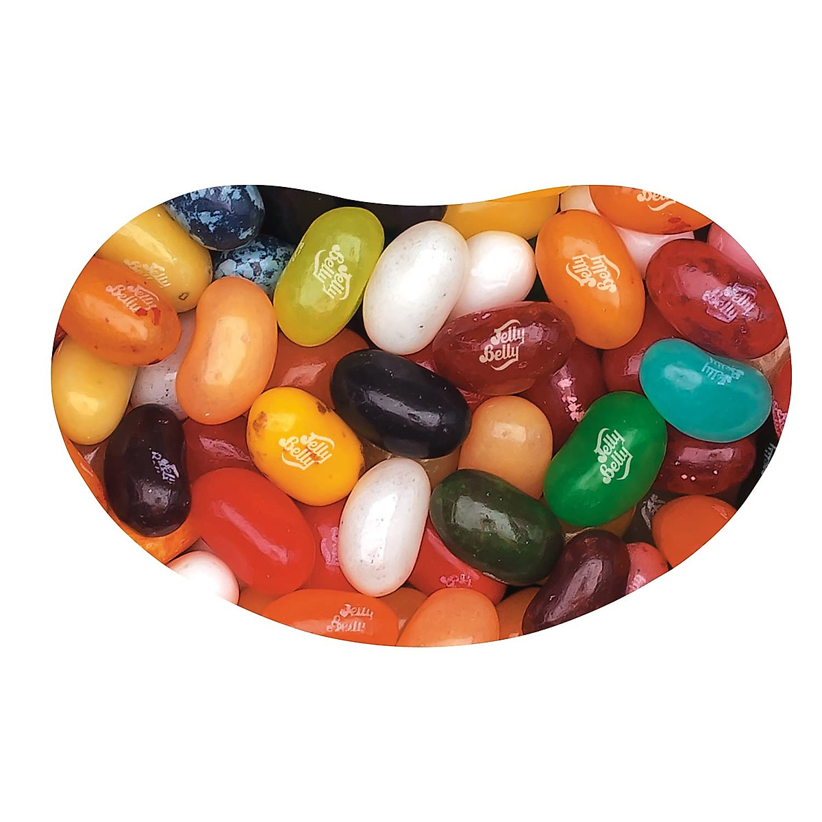 Jelly Belly Fruit Bowl 16 Flavors Jelly Beans - 1 Pound (16 Ounces) Resealable Bag - Genuine, Official, Straight from the Source