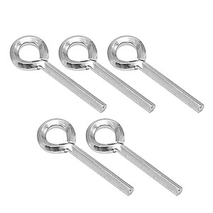 Vkinman 5 pcs 7/32 inch Allen Wrench Keychain Standard Hex Dogging Key w/Full Loop