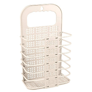 balacoo 2pcs Bath Wall Laundry Basket Foldable Laundry Hamper Multifunctional Basket Collapsible Laundry Baskets Wall Basket Wall Fruit Storage Basket White Guinea Pig Small Basket