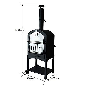 WPPO llc Standalone Wood/Charcoal Fired Garden Oven