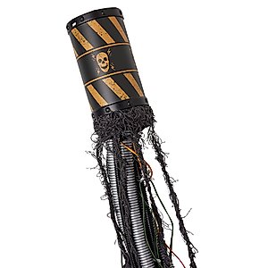 Spirit Halloween Live Wire Decoration | Halloween Décor | Horror Décor | Animated | Light-Up Prop | Motion Activated | Halloween Accessory