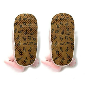 ooohyeah Kids Fuzzy Funny Axolotl Slippers, Cute Non-Slip Winter Warm House Shoes for Boys & Girls, Shoe Size 1-4