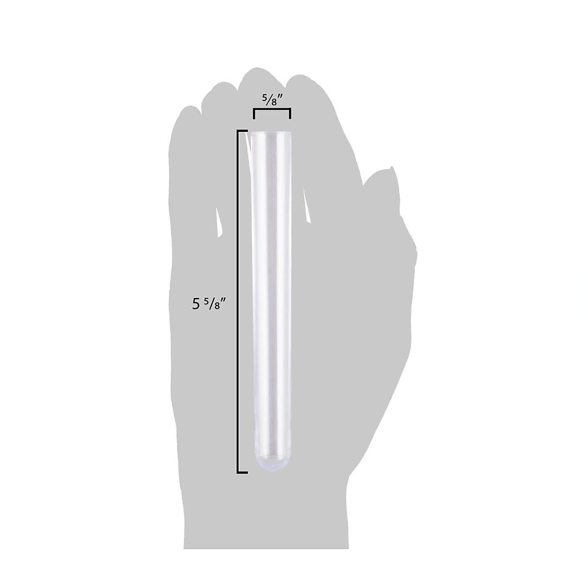 24 Clear Plastic Test Tube Shot Glasses with 2 BONUS Liquor Pourers for Spill Free Pours at New Years Eve parties, Bars, Pool Parties, Bachelorette Parties, Man-Caves, Holidays.