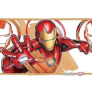 Tervis Marvel - Iron Man Triple Walled Insulated Tumbler Cup Keeps Drinks Cold & Hot, 20oz - Stainless Steel, Iconic