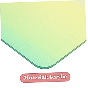 6 Pcs Plate Clamp Document Clipboard Exam Paper Clips Short Hand Board Drawing Board Office Business Plastic Writing Base Plate Colorful Clipboards Paper File Organizer