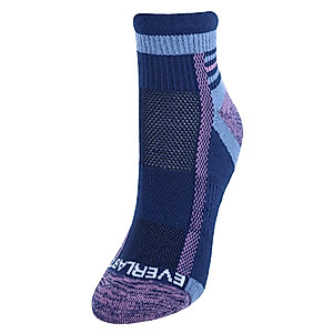 Everlast Women's Performance Quarter Socks (3 Pairs), Navy