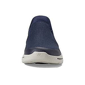 Skechers Men's Gowalk Arch Fit Slip-Ins-Athletic Slip-On Casual Walking Shoes with Air-Cooled Foam Sneaker, Navy, 10.5