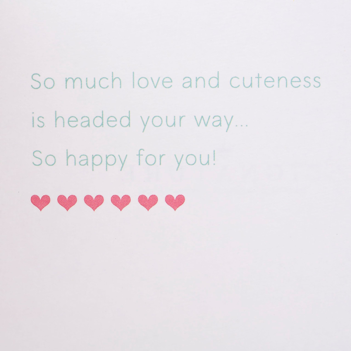 Hallmark Signature New Baby Congratulations Greeting Card, Baby Icons