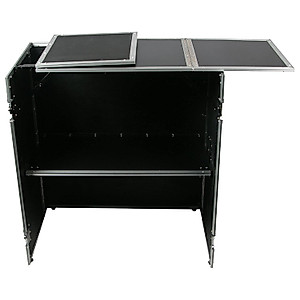 Odyssey FZF5437T Flight Zone 54 Wide, 37 High Foldout Combo Dj Table, Black