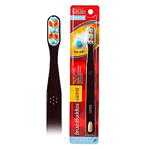 Brush Buddies Caress Enamel Care Manual Toothbrush, Post Surgical Toothbrush, Soft Bristle Toothbrush for Sensitive Teeth and Gums, Enamel Toothbrush