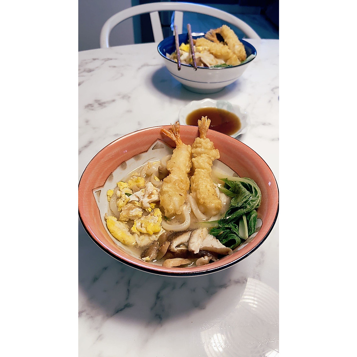 JapanBargain, Japanese Porcelain Bowl Rice Bowl Udon Bowl Ramen Noodle Soup Bowl Cereal Bowl Poke Bowl Pho Bowl Made in Japan, Maneki Neko Smiling Cat Pattern (2, Pink)