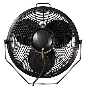 Air King 9318 Industrial Grade High Velocity Multi Mount Fan, 18-Inch,Black