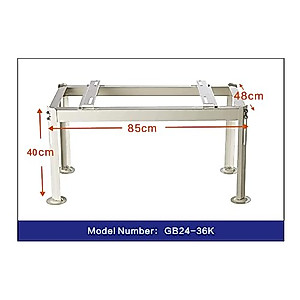 Alsetria GB24-36K Heavy Duty Ground Stand Bracket for Ductless Mini Split Air Conditioner and Heat Pump (for 24,000-36,000 BTU)