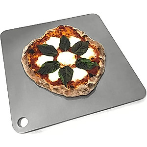 THERMICHEF by Conductive Cooking Square Pizza Steel 1/4" Deluxe version, 14"x14"