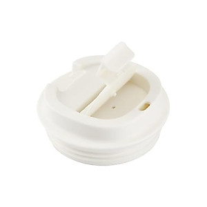 asobu Coffee Compact Vacuum Insulated Travel Mug With Spill Proof Lid 13 ounce (White)