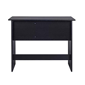 OneSpace Adina 2 Drawers Writing Desk, Black