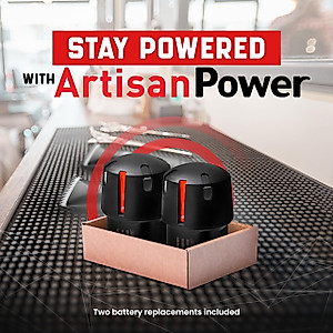 Replacement Battery for Andis PowerGroom AGR and BGR Series Clippers. NiMH, 2100 mAh, Japanese Cells. (Pack of 2)