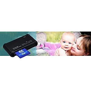 High Speed All-in-1 Memory Card Reader/Writer for SD/SDHC, Micro SD, CF, XD, MS/Pro & Duo Cards