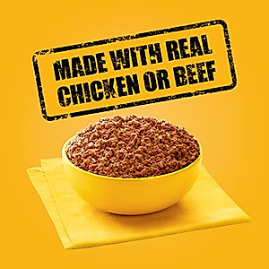 PEDIGREE CHOPPED GROUND DINNER Adult Soft Wet Dog Food 30-Count Variety Pack, 3.5 Ounce (Pack of 30)