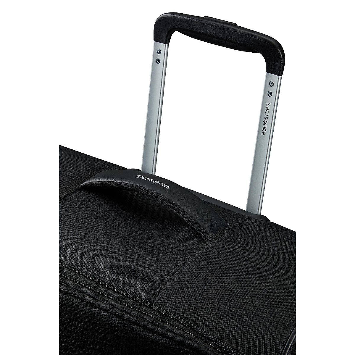 Samsonite Suitcase, Black (Black), Spinner M (66 cm-67/73 L)