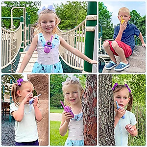 Walkie Talkies for Kids Rechargeable, 48 Hours Working Time 3 Miles Range 22 Channels 2 Way Radio, Birthday Gifts for Boys Girls, Family Games Outdoor Hiking Camping,3-12 Years Old Toys 3 Pack