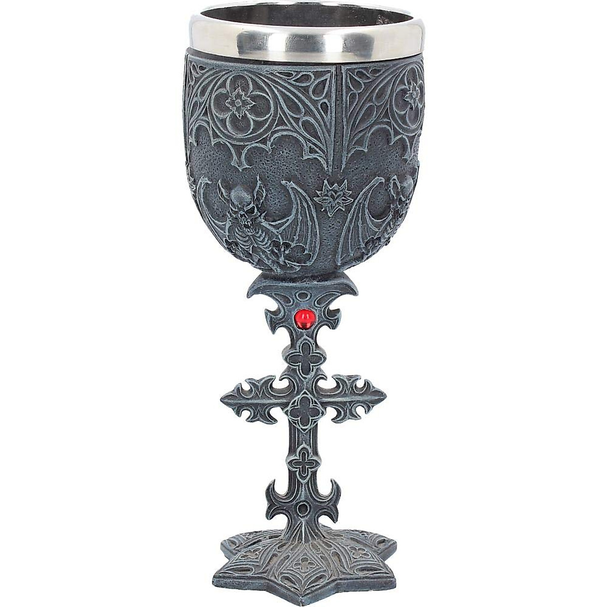 Nemesis Now Black Vampires Goblet 18.8cm, 1 Count (Pack of 1)