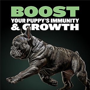 Bully Max Complete Puppy Starter Kit - High Protein 5lbs Food, Immunity 75 pcs Chews & Puppy Vitamins 30 Tabs Bundle - Optimal Growth & Development for All Breeds, Small Dogs, Large Breed Pups