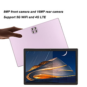 Pomya 10.1 Inch Tablet PC with 5G WiFi Dual Band, 8GB RAM 256GB ROM, 7000mAh Battery, FHD Plus Display, Octa Core Processor, Android 12, 8MP 16MP Camera for Daily Use