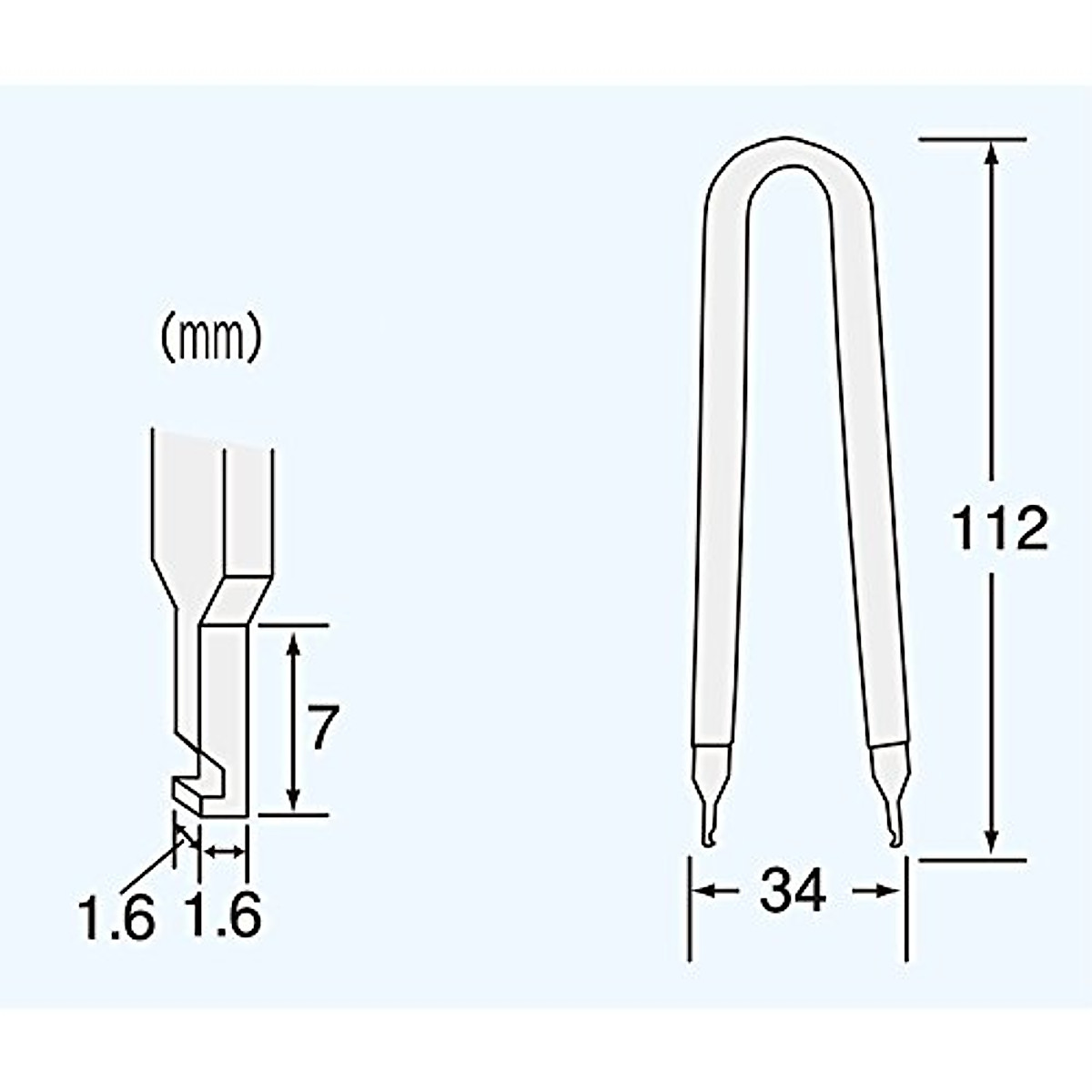 ENGINEER SS-10 PC Board Connector Extracting Tool (Made in Japan)