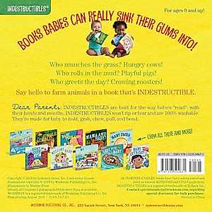 Indestructibles: Hello, Farm!: Chew Proof · Rip Proof · Nontoxic · 100% Washable (Book for Babies, Newborn Books, Safe to Chew)