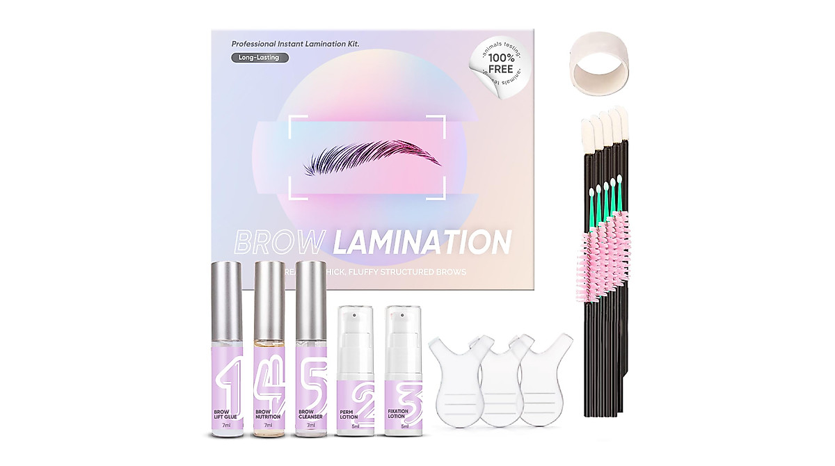 Brow Lamination Kit - Long-Lasting At-Home Eyebrow Lift & Fuller Brows