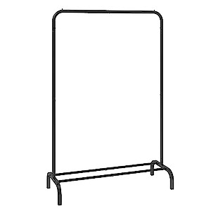 VEVOR Clothes Rack, Heavy Duty Clothing Garment Rack with Hanging Rod and Bottom Storage Area, Clothing Rack for Bedroom Guest Room