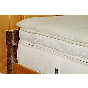 Holy Lamb Organics Happy Lamb Fleece Mattress Topper - Twin