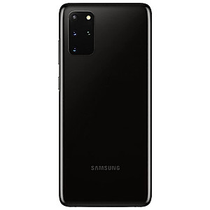 SAMSUNG Galaxy S20+ 5G (128GB, 12GB) 6.7" 120Hz AMOLED, Snapdragon 865, IP68 Water-Resistant, Fully Unlocked US Model (AT&T, Verizon, T-Mobile, Global) SM-G986U1 (w/Fast Wireless Charge Pad, Black)
