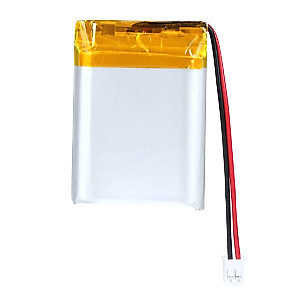 AKZYTUE 3.7V 900mAh 763040 Lipo Battery Rechargeable Lithium Polymer ion Battery Pack with JST Connector