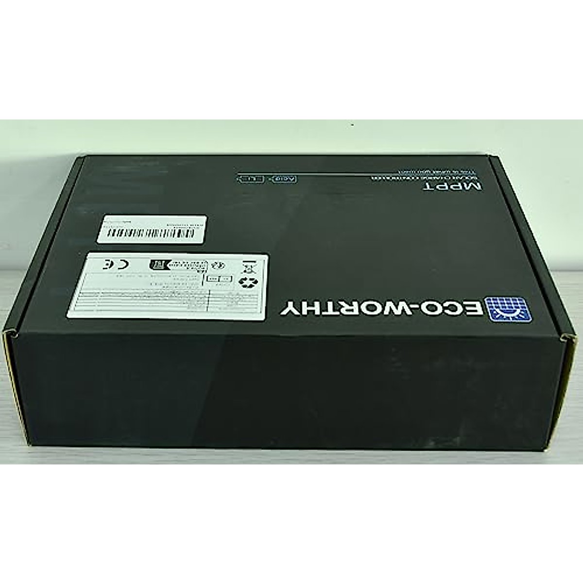 ECO-WORTHY 40A MPPT Solar Charge Controller 12V/24V DC Input & Digital OLED Display & Temp Sensor & Negative Ground, 99% Charging Efficiency Solar Regulator for Lithium, Sealed and Flooded Battery